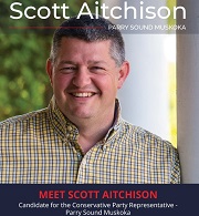 SCOTT AITCHISON ALWAYS WANTED TO BE MP. IS NOW HIS CHANCE? - Muskoka Today